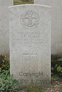 Photograph of the final resting place of Preece, George Francis - The ...