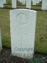 Photograph of the final resting place of Robar, Charles Robert - The ...