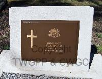 Photograph of the final resting place of Baker, Nicholas Anthony - The ...