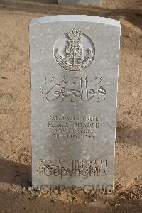 Photograph of the final resting place of Shehadeh, M M - The War Graves ...