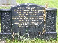 Photograph of the final resting place of Proctor, Lewis - The War ...