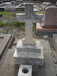 Photograph of the final resting place of McBeath, Robert Henry - The ...
