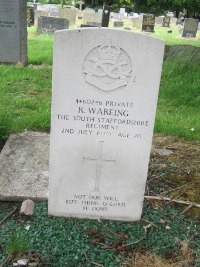 Photograph of the final resting place of Wareing, Robert - The War ...