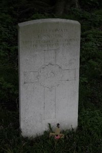 Photograph of the final resting place of Snook, B - The War Graves ...
