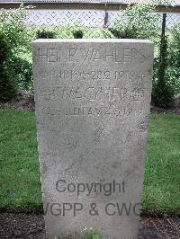 Photograph of the final resting place of Wagner, - The War Graves ...